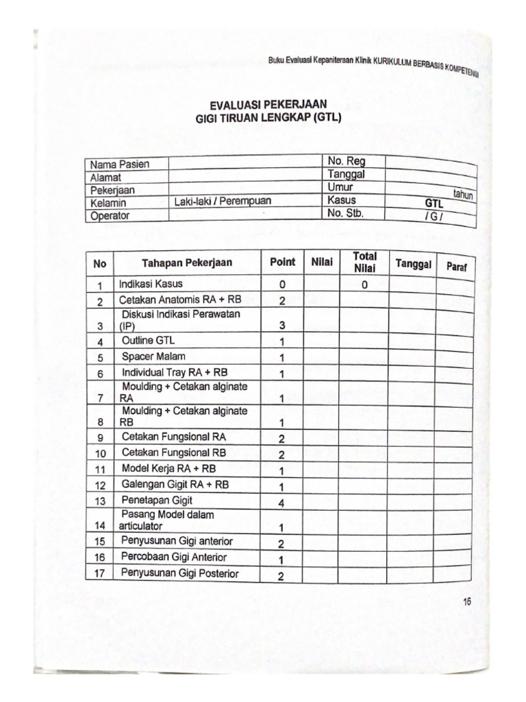 EVALUASI PEKERJAAN 3 | PDF