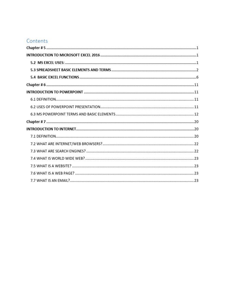 Updated Chapter 5, 6,7 Done | PDF | World Wide Web | Internet & Web