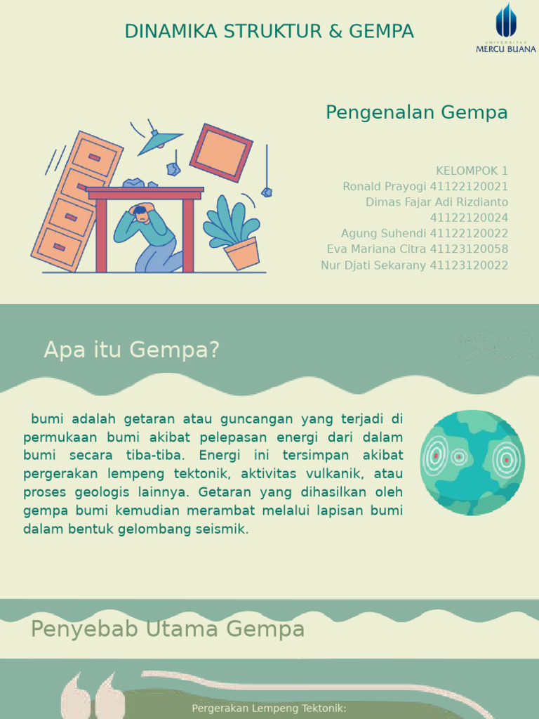 Kelompok 1-DSG-Pengenalan Gempa | PDF