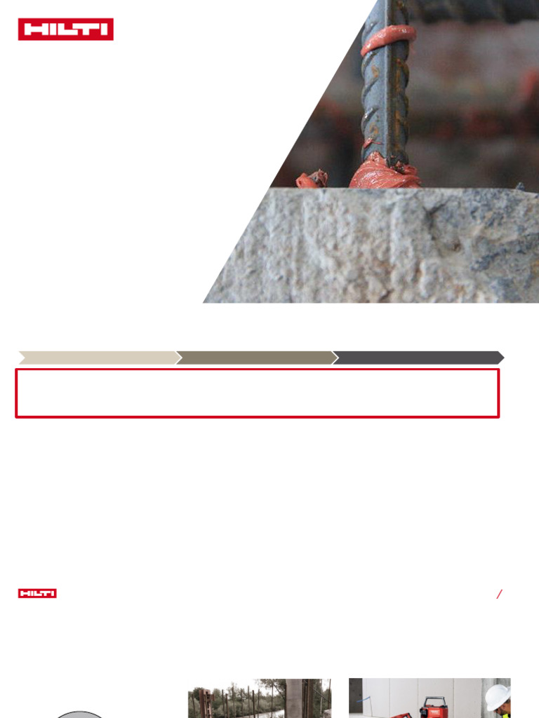 02_Rebar | PDF | Perforación | Hormigón