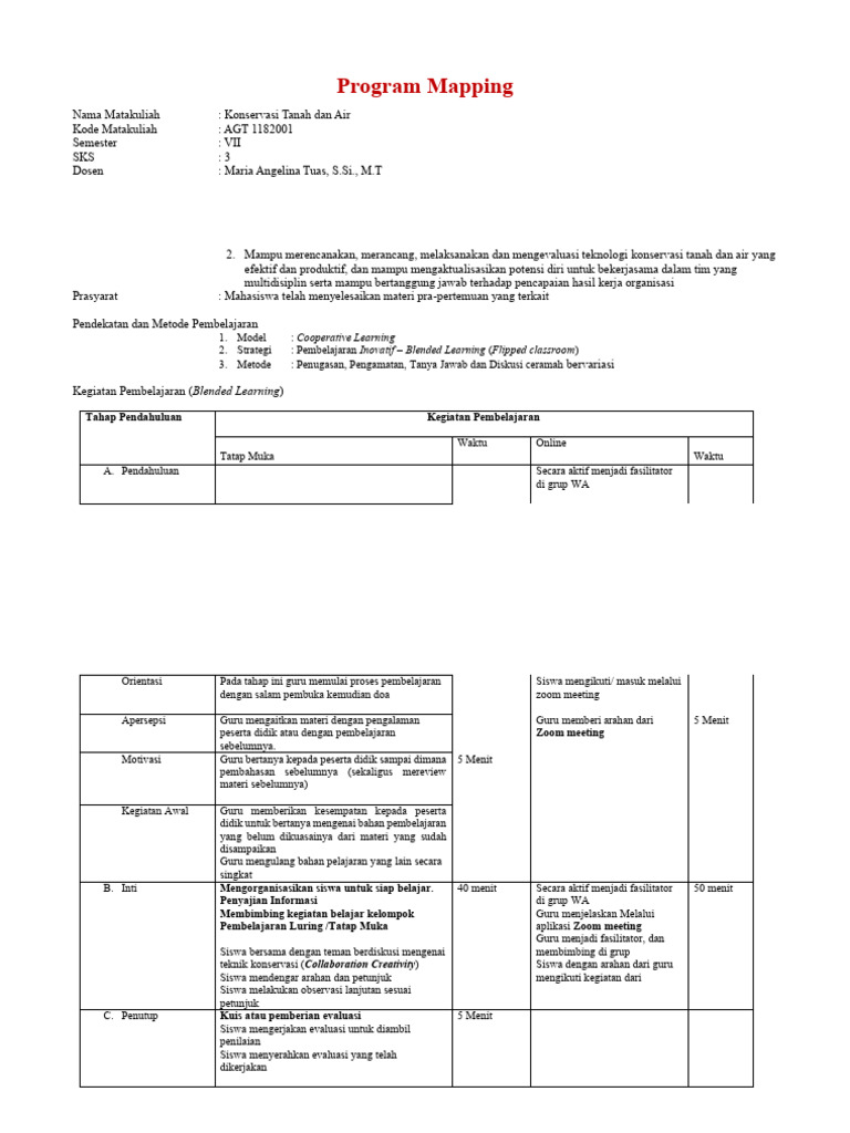 Tugas Topik 14 Program Mapping Pak Renol PDF | PDF