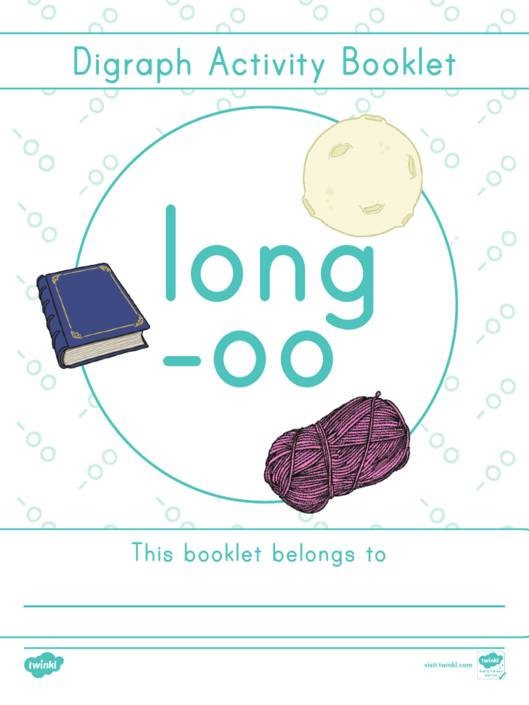Long - Oo Digraph Activity Booklet | PDF