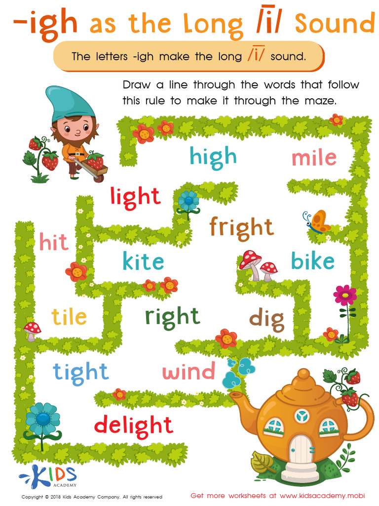 grade-2-reading-igh-as-long-i-worksheet | PDF