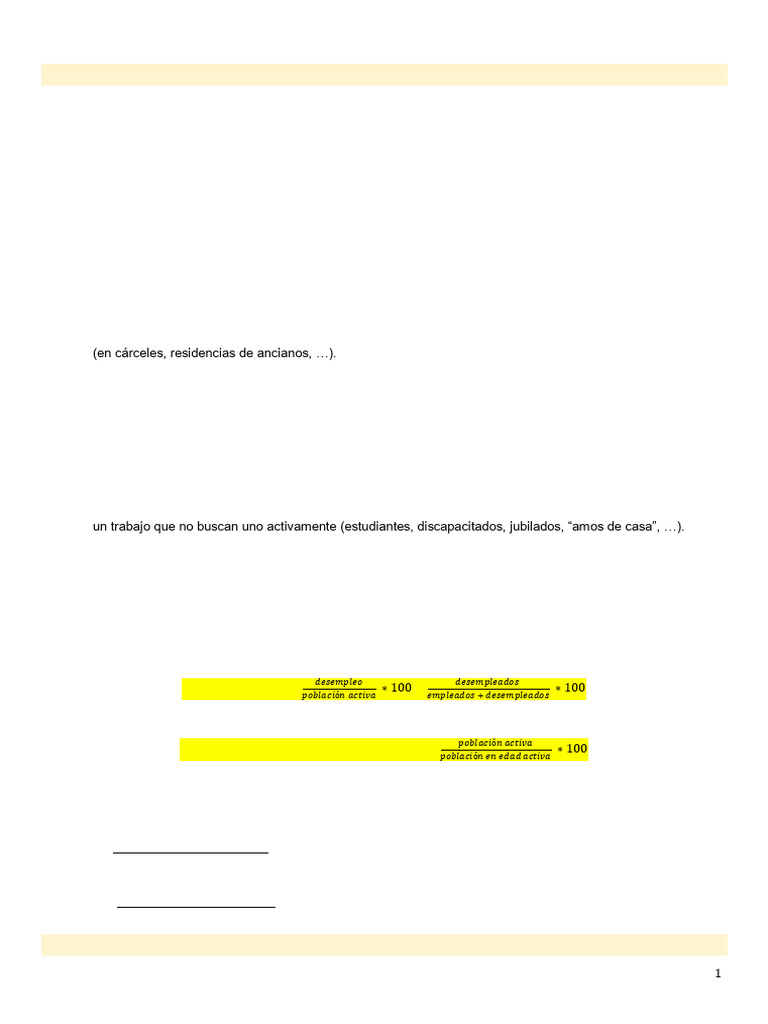 Tema 8 Intro | PDF | Oferta y demanda | Desempleo