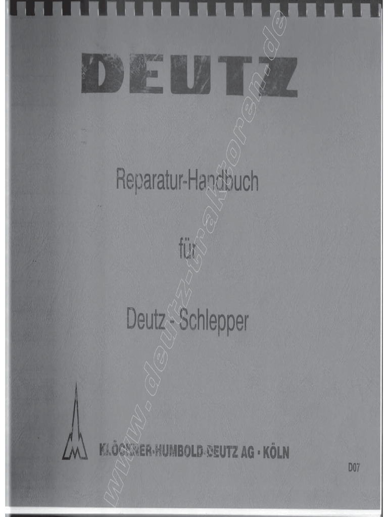 Deutz | PDF