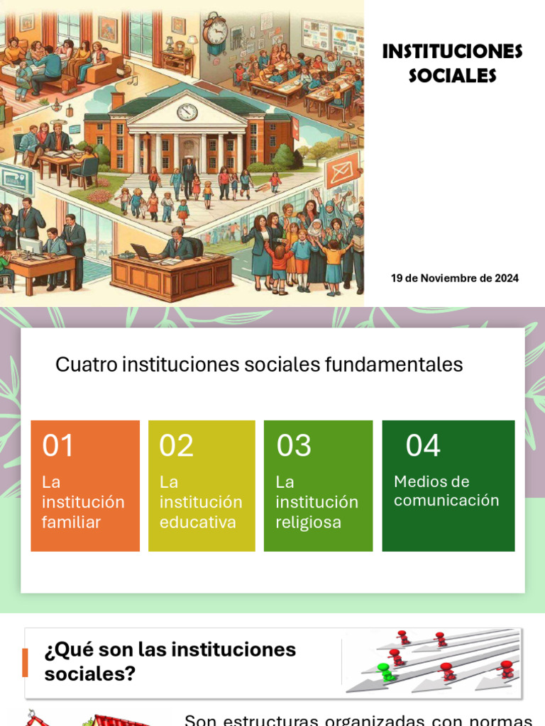 Instituciones Sociales | PDF | Familia | República Dominicana