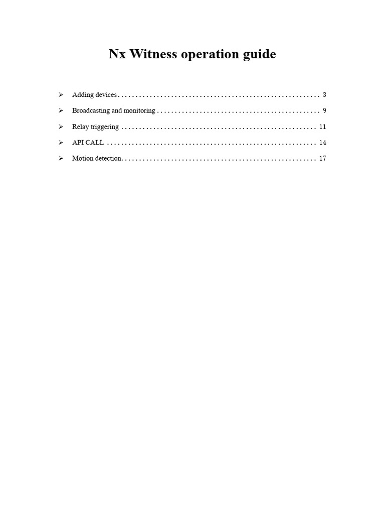 Zycoo_Nx Witness operation guide | PDF | Icon (Computing) | Computing