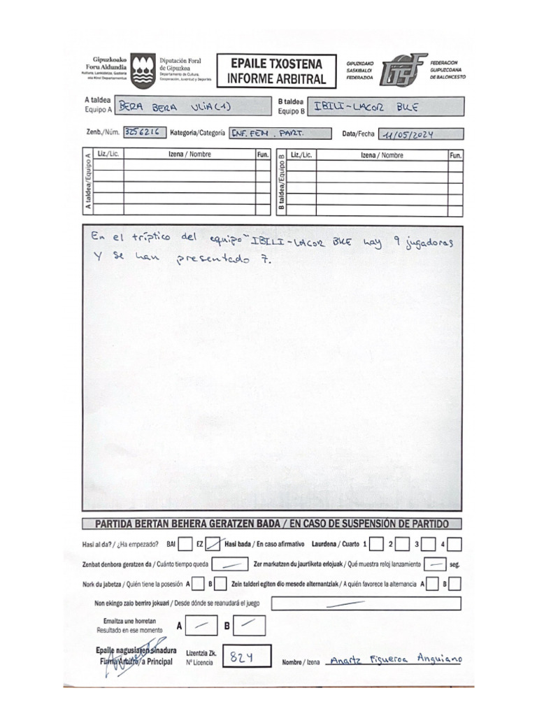 Epaile Txostena | PDF