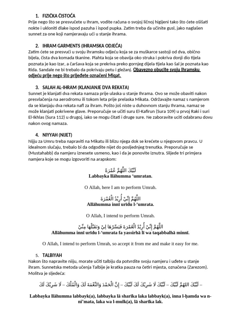 UMRA - Detalji I Objasnjenje | PDF