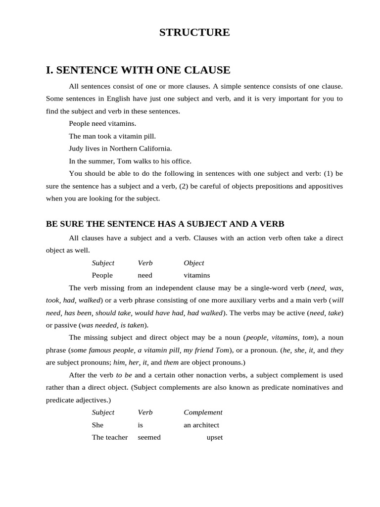 DRAFT BUKU TOEFL | PDF | Verb | Subject (Grammar)