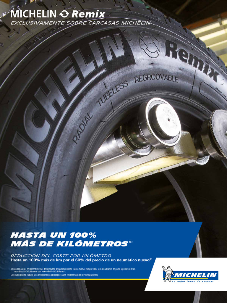PATRONES REESCULTURADO LLANTAS MICHELIN | PDF | Neumático | Industria automotriz