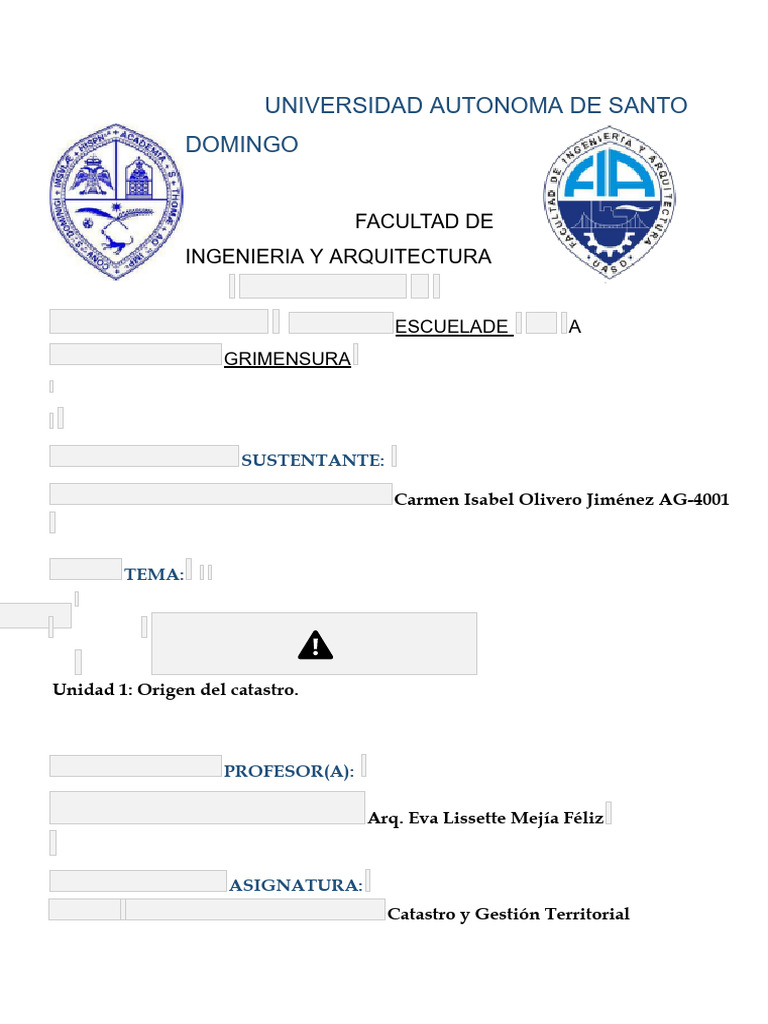 Cuestionario Unidad 1 - Carmen Isabel Olivero J. - Documentos de Google | PDF