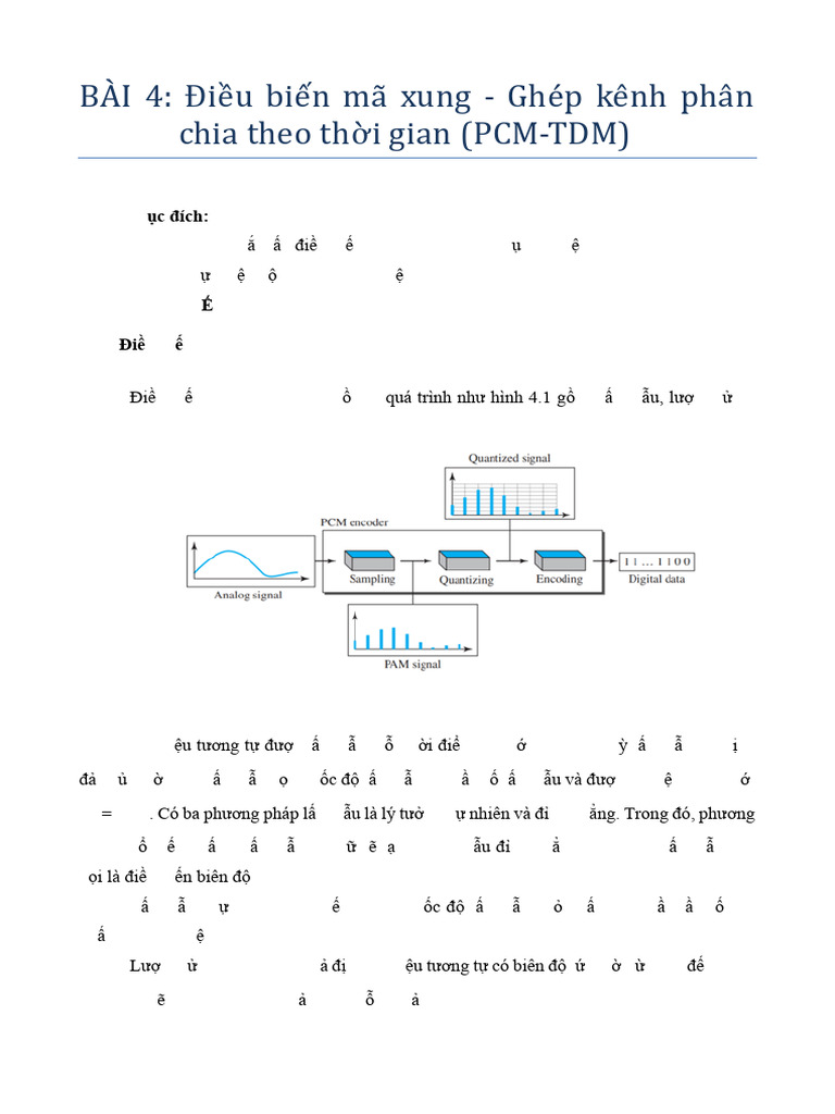 Bai 4 - TDM - PCM - 2024 | PDF