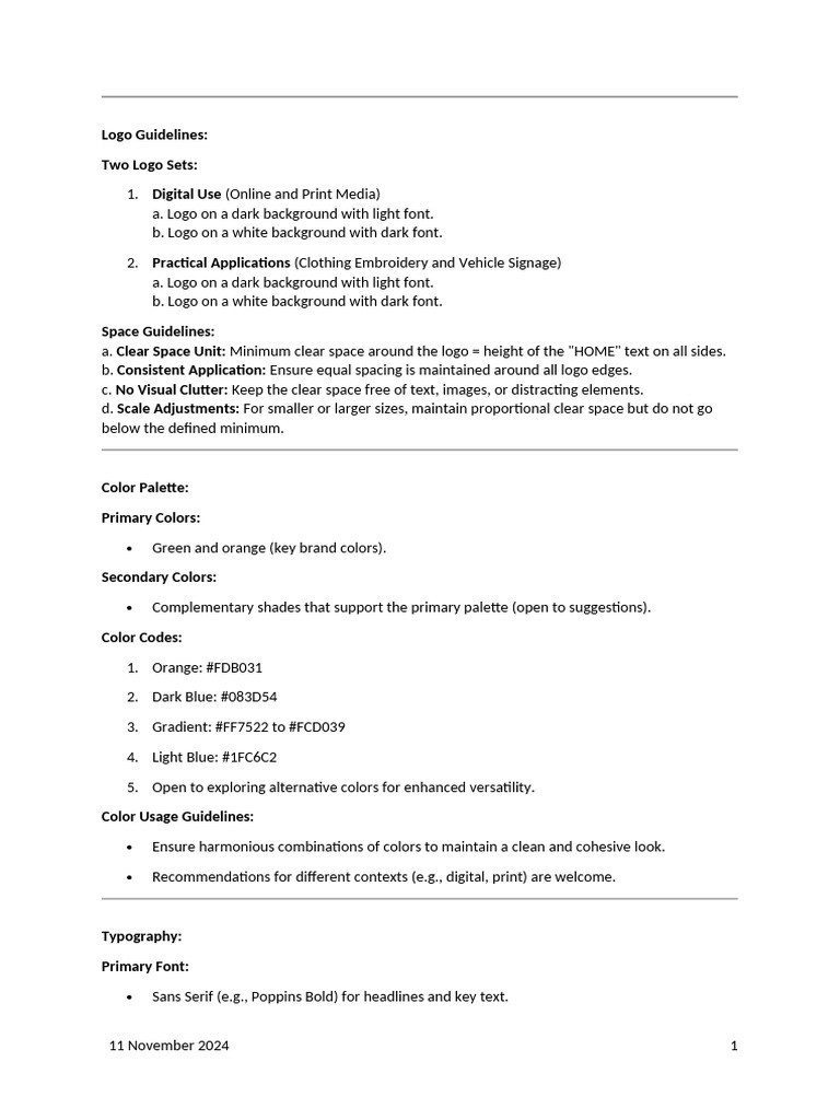 Logo Guidelines | PDF | Typefaces | Logos