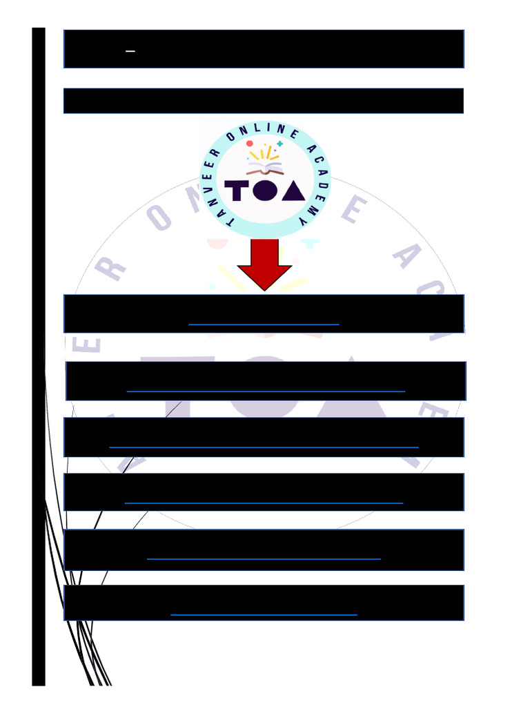 CS202 Mid Term Subjective File by Tanveer Online Academy | PDF | Html | Html Element