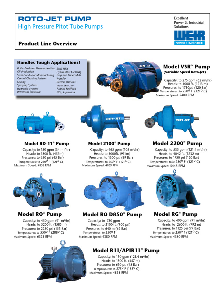 RJ-Overview | PDF | Pump | Mechanical Engineering