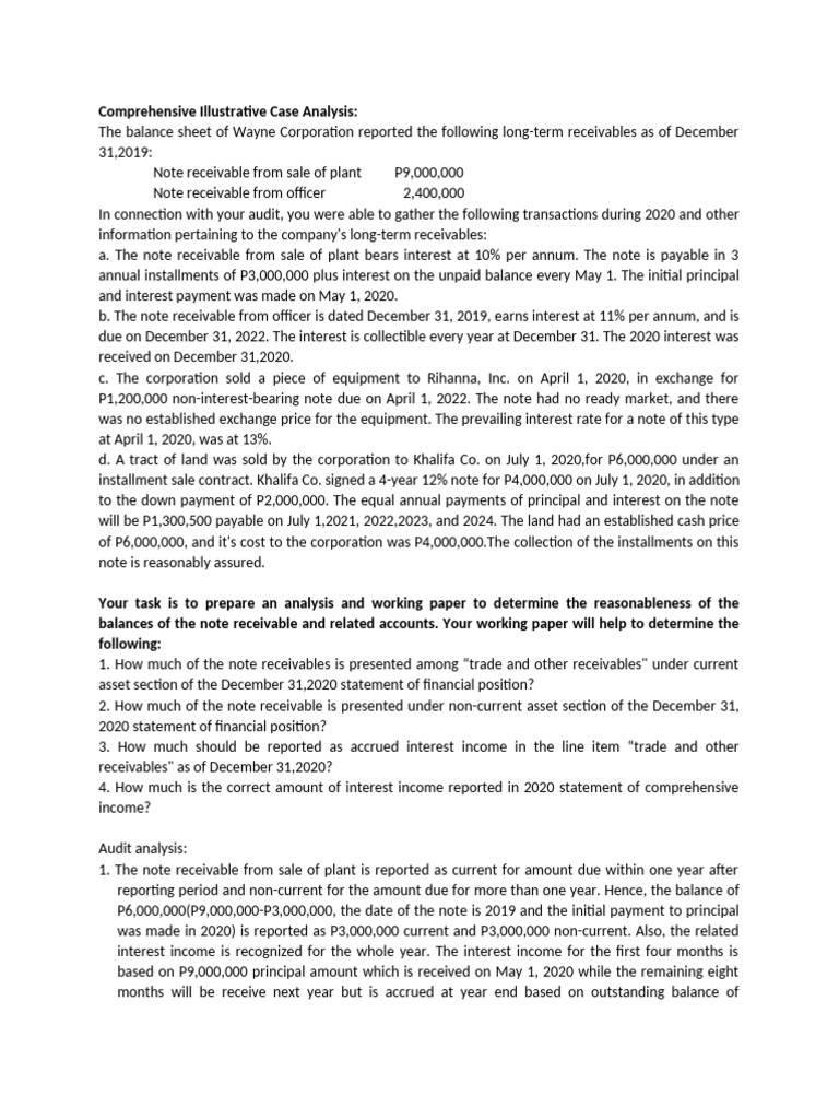 Reviewer Audit of Receivables | PDF | Audit | Business