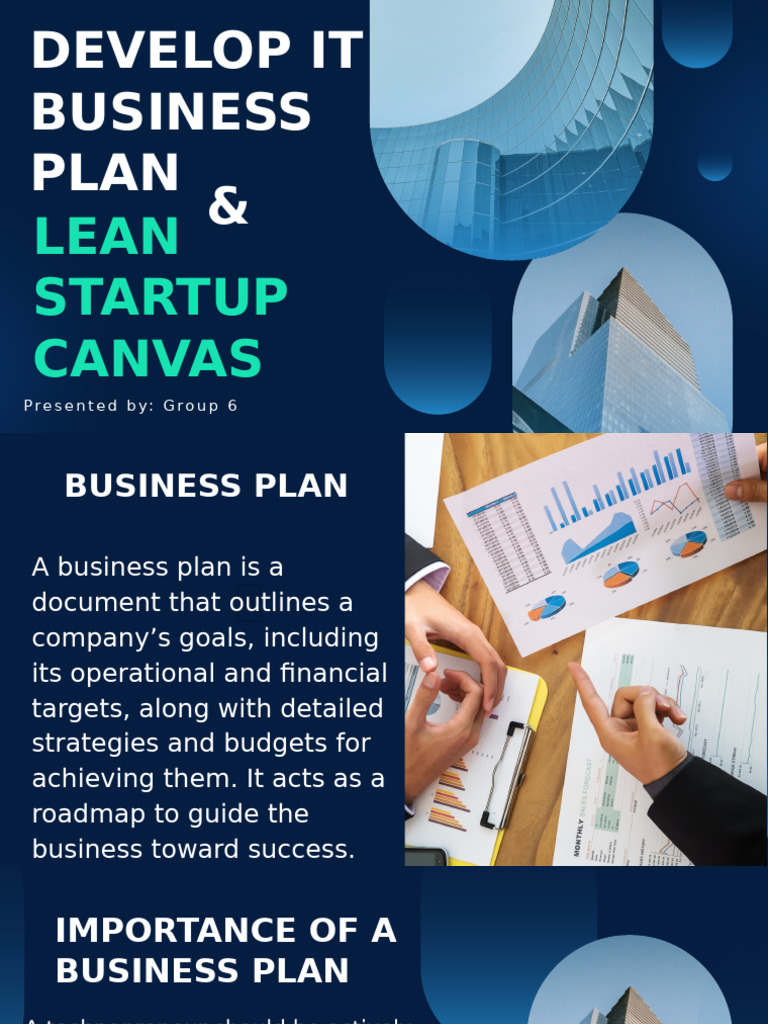 Develop IT Business Plan Lean Startup Canvas 2 | PDF | Business Plan ...