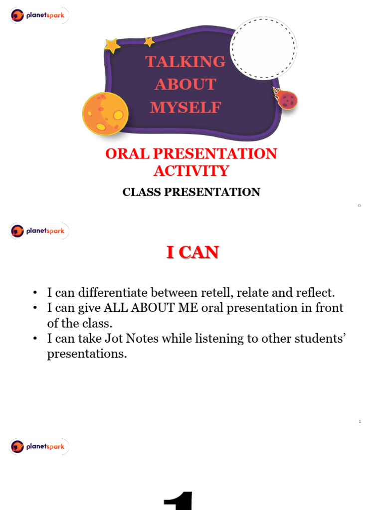 planetspark lesson4 | PDF | Public Speaking | Cognitive Science