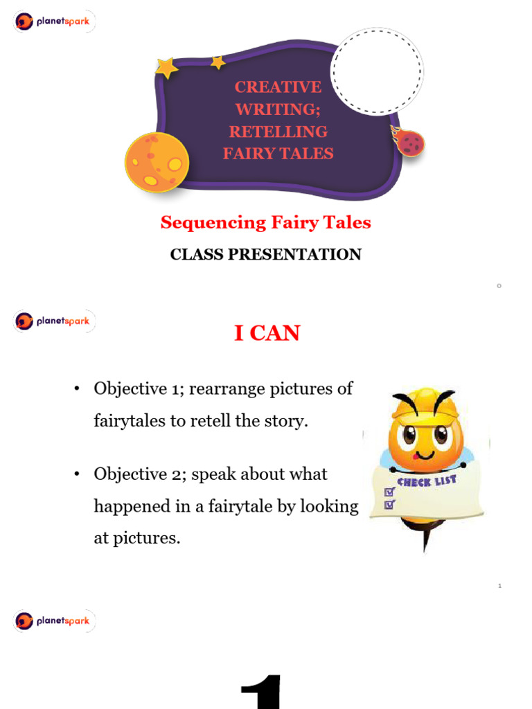 planetspark lesson 2 | PDF | Fairy Tales | Little Red Riding Hood