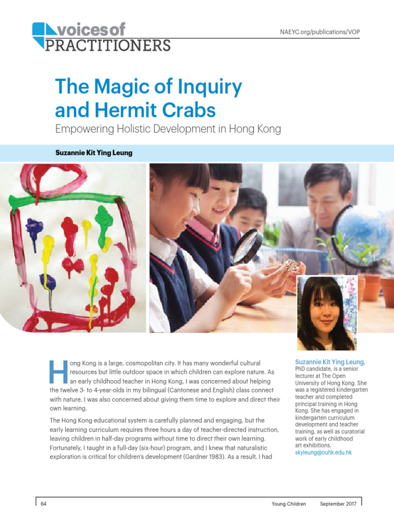 R11-Leung2017 - Hermit Crabs Inquiry | PDF | Inquiry Based Learning | Cognition