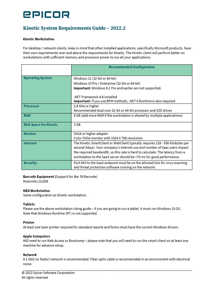Kinetic_ClientHardwareGuide_2022.2 | PDF | 64 Bit Computing | Microsoft ...
