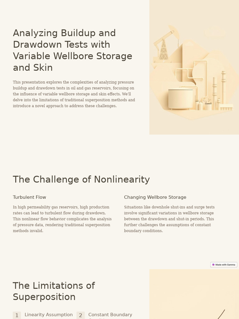Analyzing Buildup and Drawdown Tests With Variable Wellbore Storage and ...