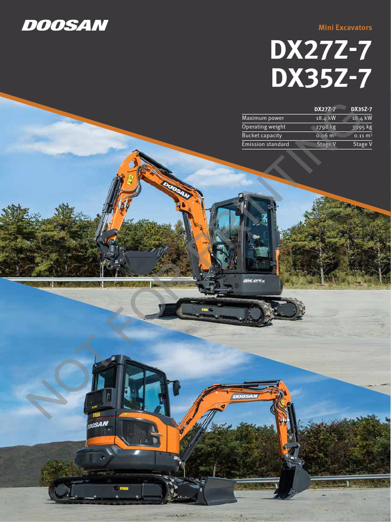 EN_DX27Z_DX35Z_Preliminary_Brochure_D4601120_02-2022_LowRes | PDF | Engines | Pump