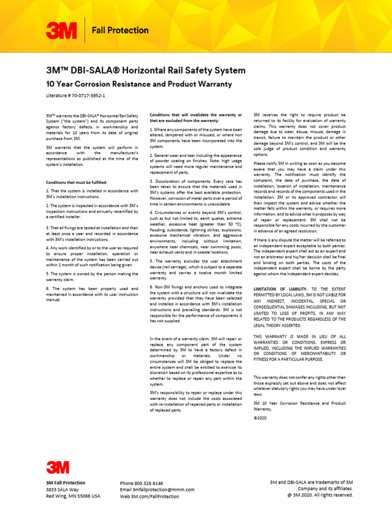 Garantía de Sistema Glyde-Saf | PDF | Private Law | Common Law