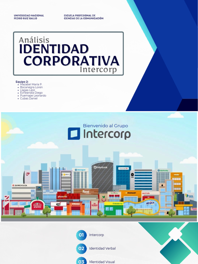 Identidad Corporativa Intercorp - GRUPO 2 | PDF | Business | Sustentabilidad