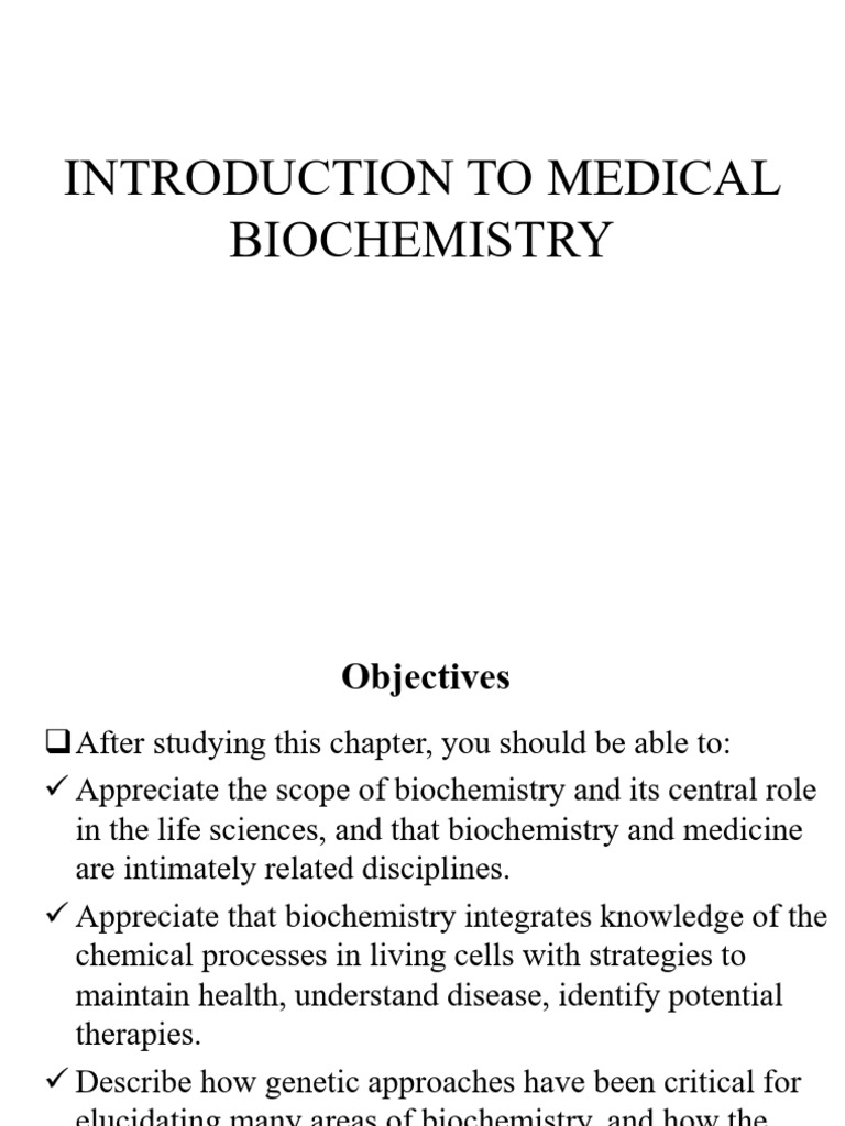 Introduction To Biochemistry | PDF | Macromolecules | Biochemistry