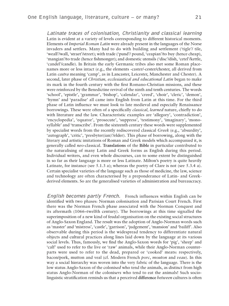 T7 | PDF | English Language | Latin