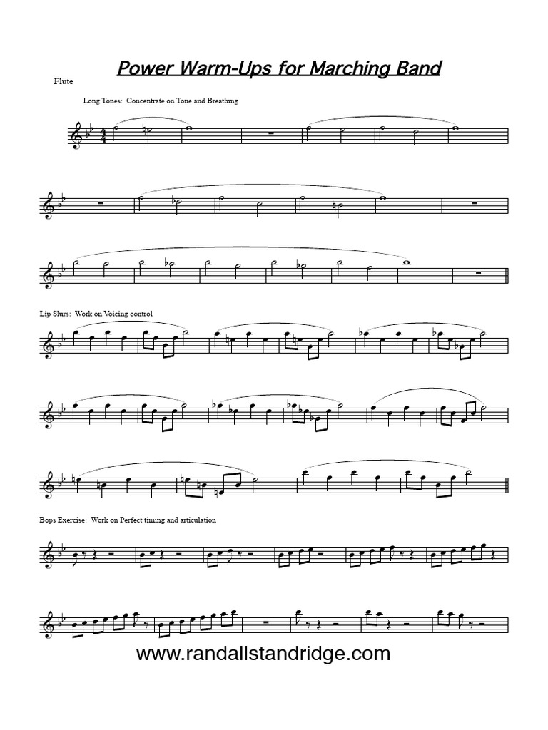 Warmups Orchestrev2 Power | PDF