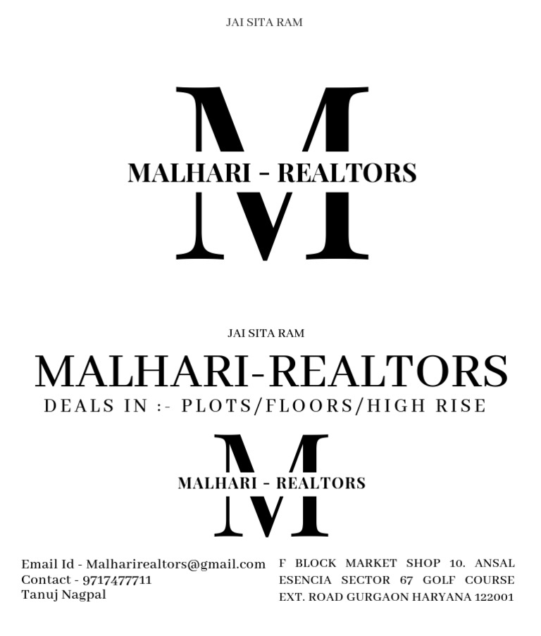 Malhar Realtors - 20240920 - 131721 - 0000 | PDF