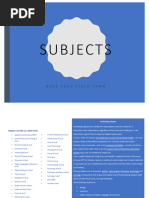 O Level Subject List - All Subjects of O Level | PDF | Qualifications ...