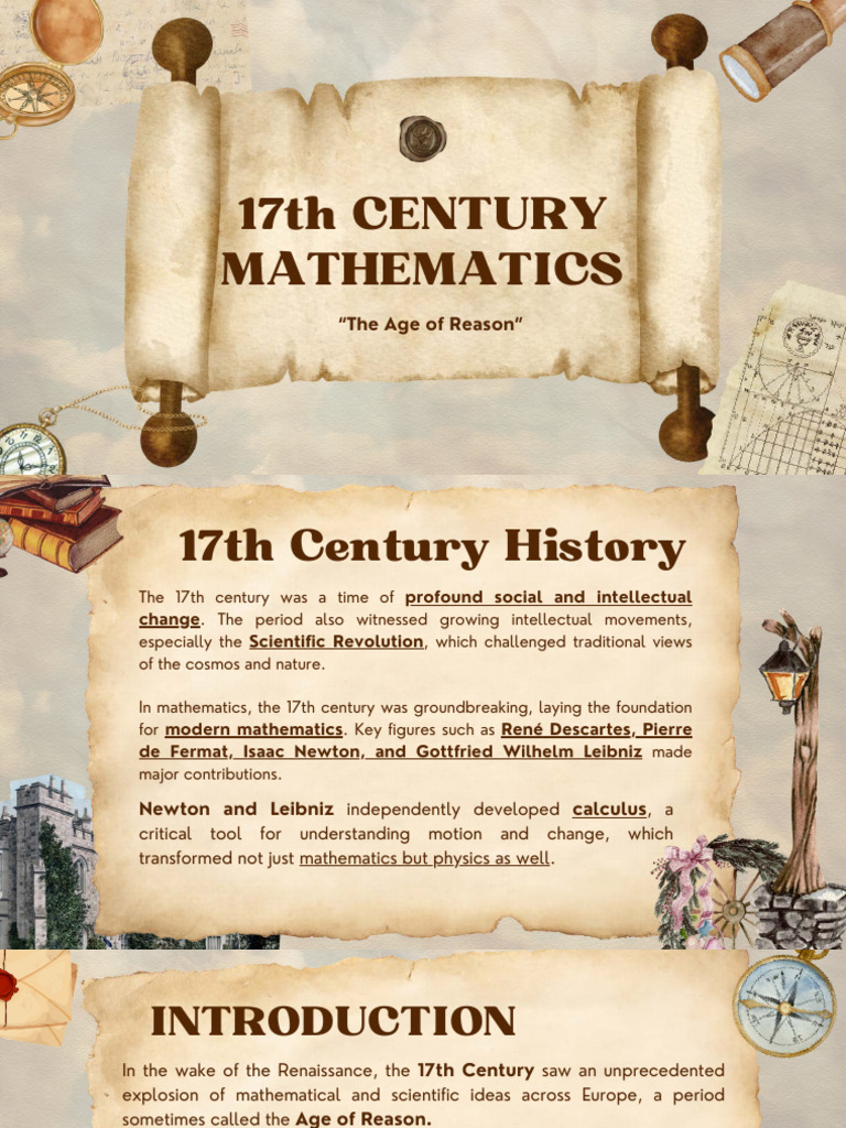 17th Century (2) - Compressed | PDF | Calculus | Fermat's Last Theorem