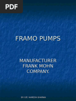 Framo Operation Manual | PDF | Pump | Valve