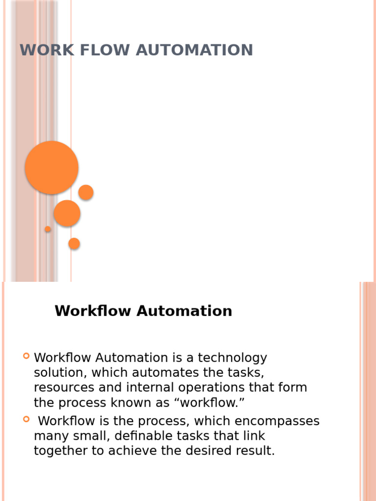 Workflow Automation | PDF | Workflow | Automation