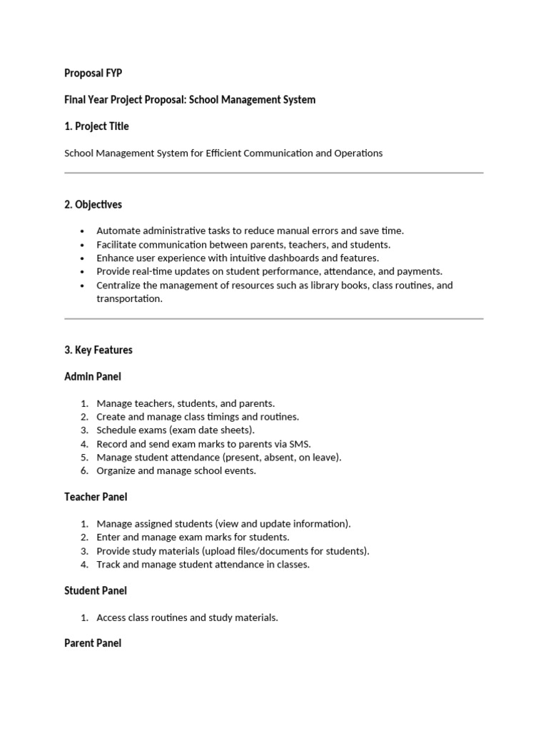 Proposal FYP | PDF | Systems Architecture | Computing