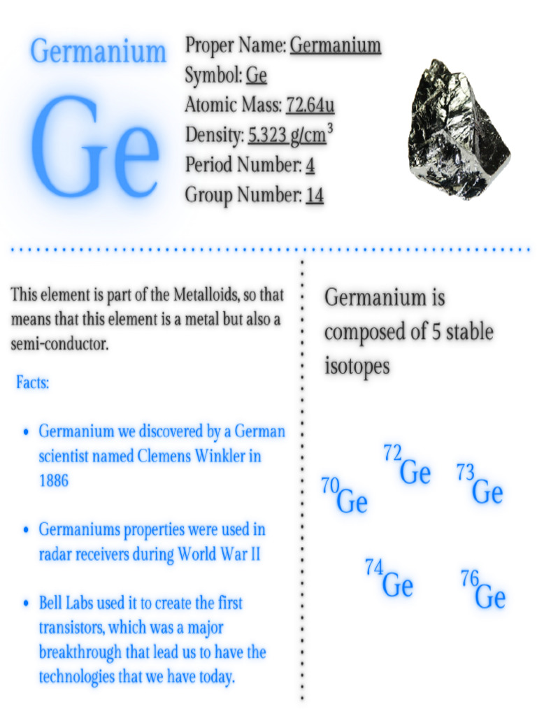 Germanium | PDF