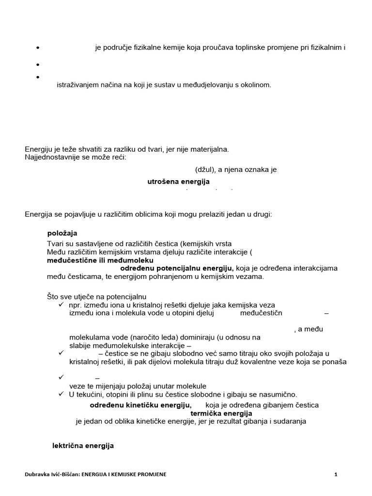 Aa - Toplinski Kapacitet 2022 | PDF