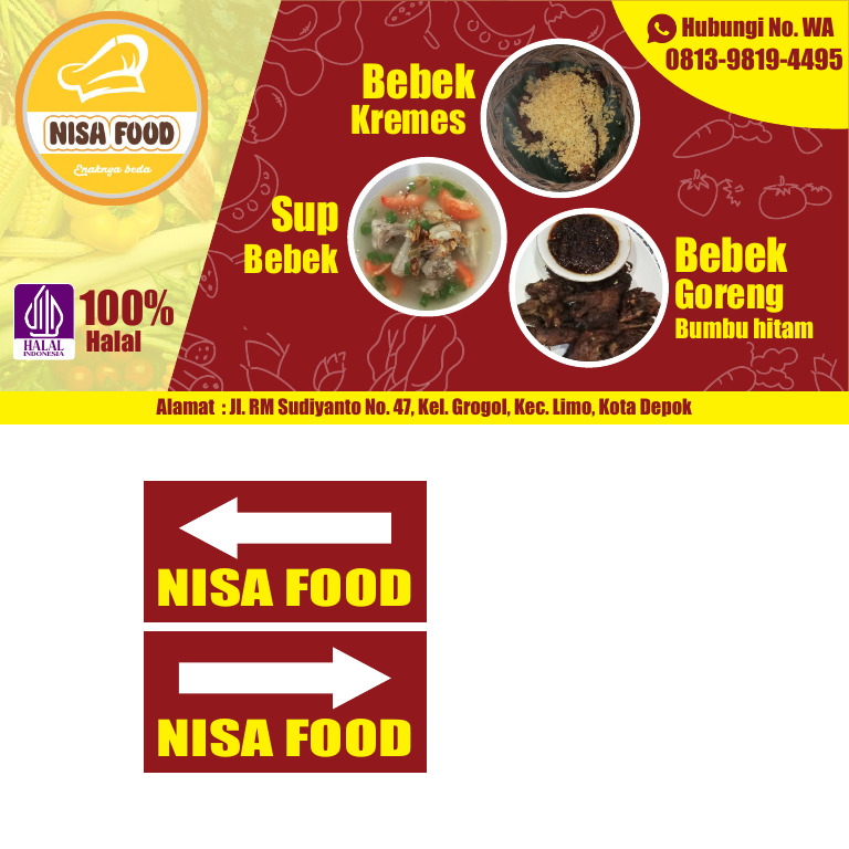 Banner Makanan Nisa Food | PDF