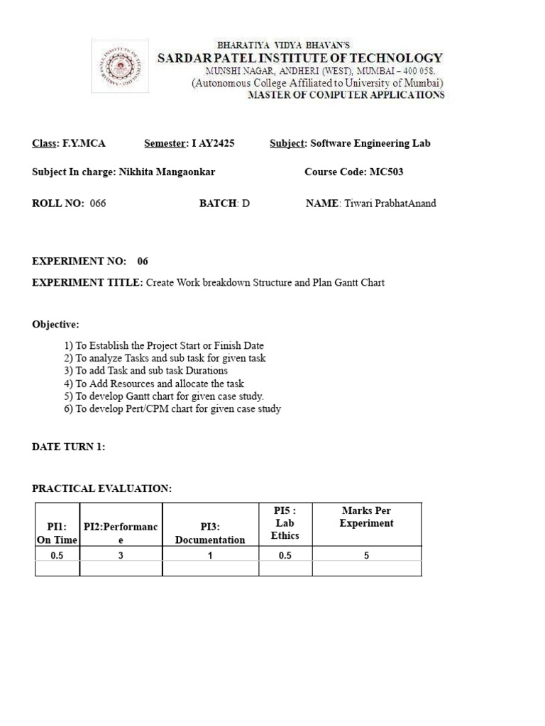 Prac 6 SE - 2024510066 | PDF