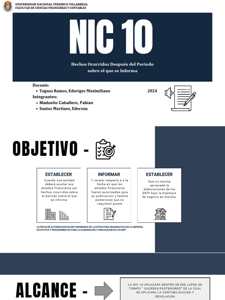 Nic 10 | PDF | Dividendo | Contabilidad financiera