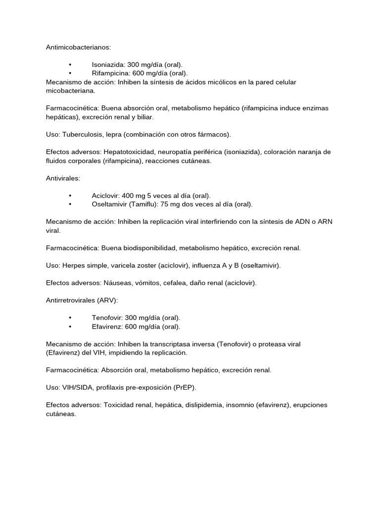Resumen farmaco | PDF