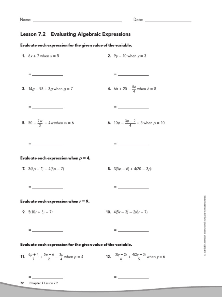7 2 Extra Practice L2 | PDF | Algebra | Mathematics