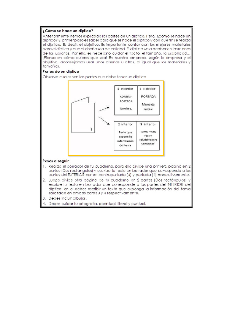 Que Es Un Diptico | PDF