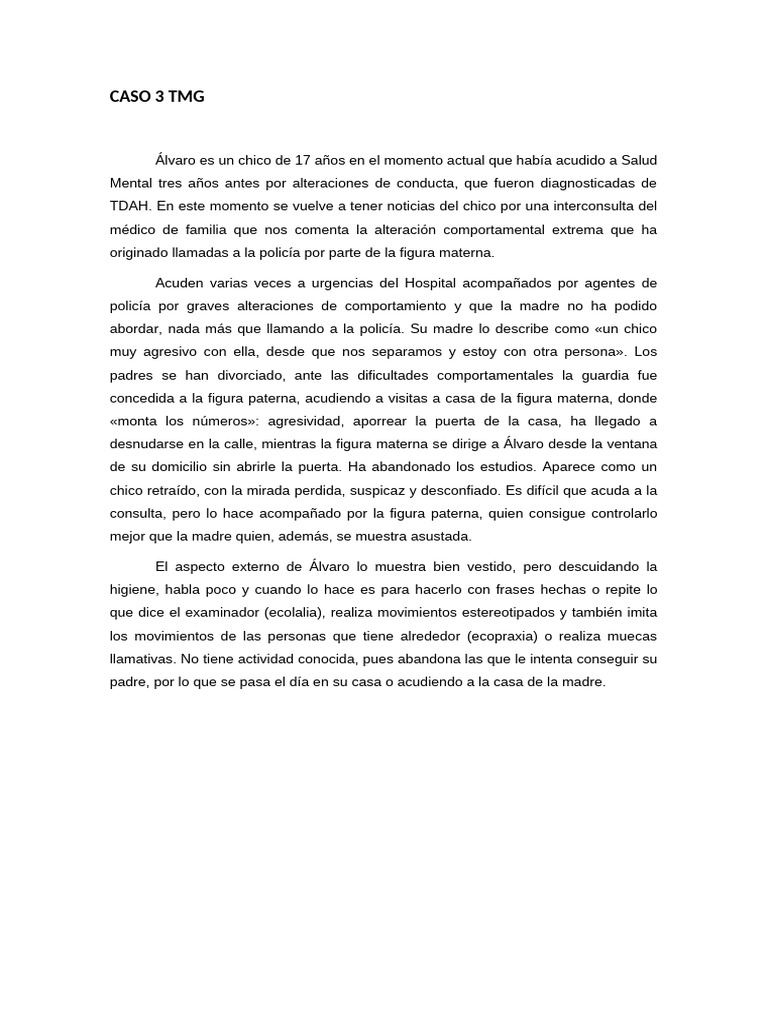 Caso 3 TMG | PDF