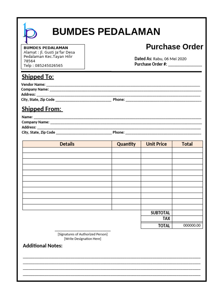 Purchase Order 03 | PDF