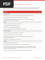 Fire Drill Checklist | PDF | Emergency Evacuation | Safety